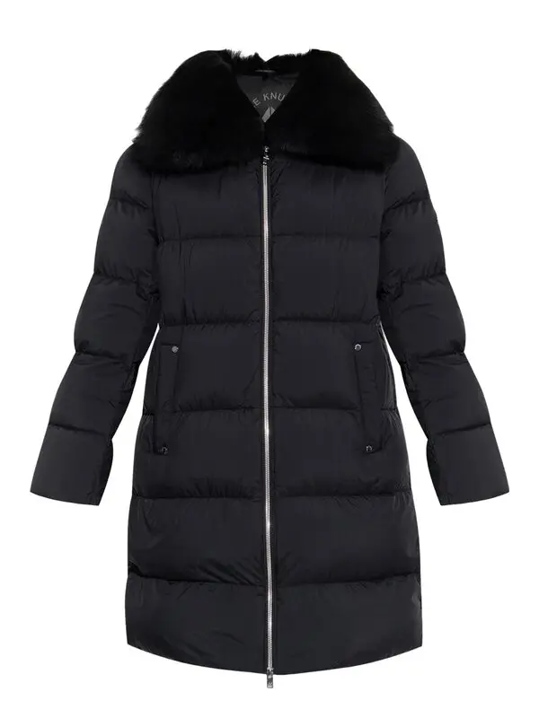 Moose Knuckles Belle Dune Long Down Jacket - Black