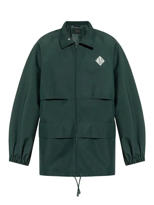 Lacoste Jacket With Logo - Green