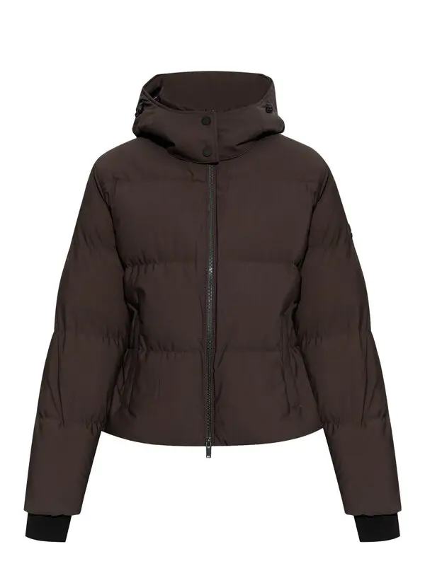 Moose Knuckles Quilted Down Jacket - Brown