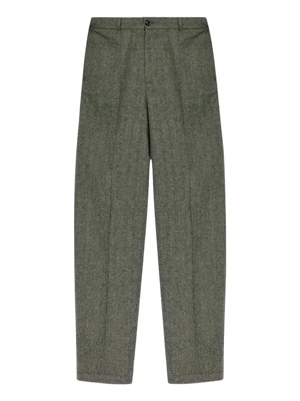 Moncler Woolen Trousers - Grey