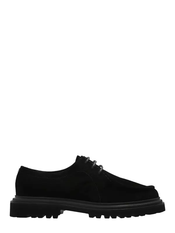 Dolce & Gabbana Suede Derby Shoes - Black
