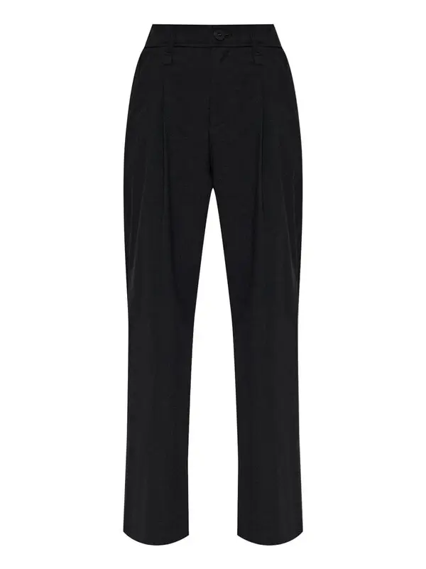Issey Miyake Pleated Trousers - Black