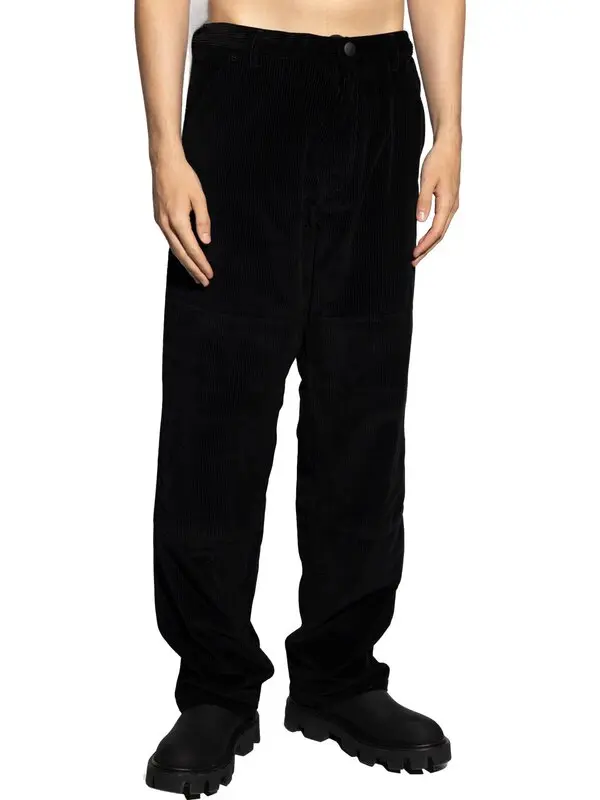 Moncler Corduroy Trousers - Black