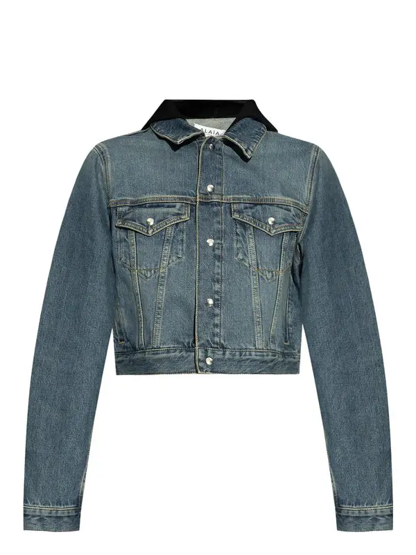 Alaïa Denim Jacket - Blue