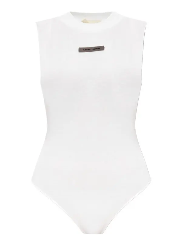 Fear Of God Logo Bodysuit - White