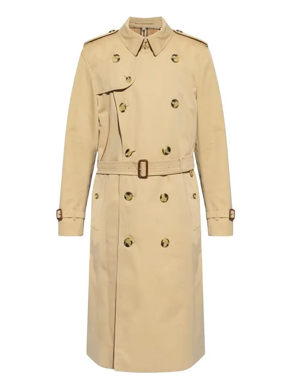 Burberry The Kensington Long Trench Coat - Beige
