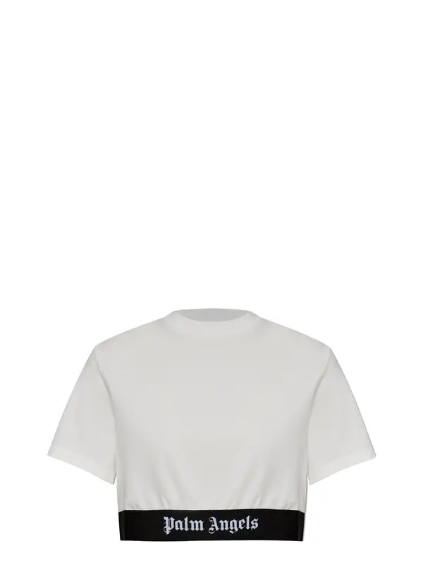 Palm Angels Logo Top - White