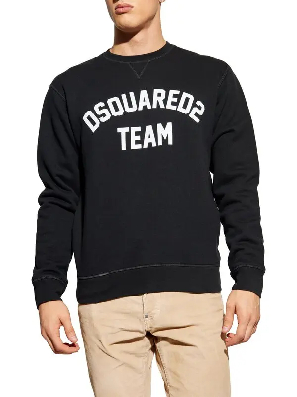 Dsquared2 Team Logo Sweatshirt - Black