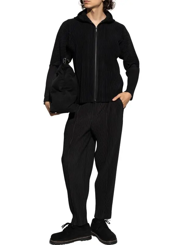 Issey Miyake Pleated Trousers - Black