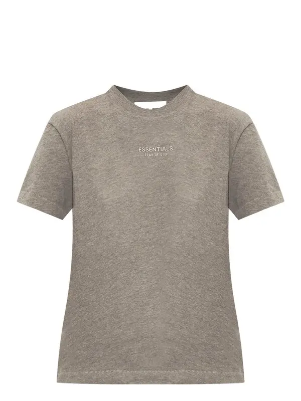 Fear Of God Logo T-shirt - Grey