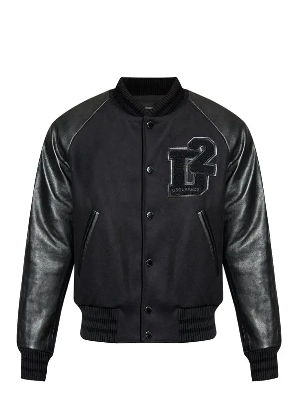 Dsquared2 Bomber Jacket - Black