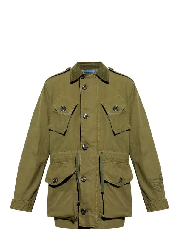 Dsquared2 Lightweight Cotton Jacket - Green