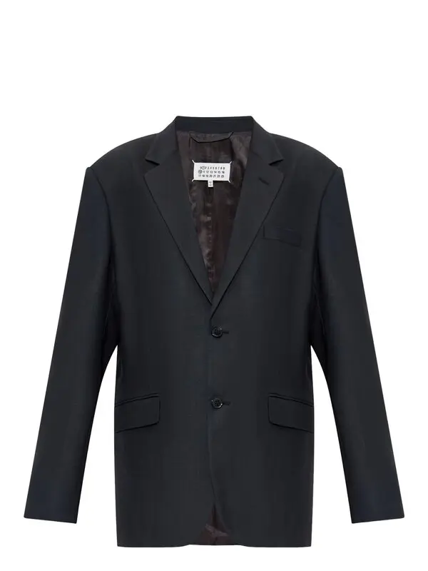 MAISON MARGIELA Blazer With Pockets - Black