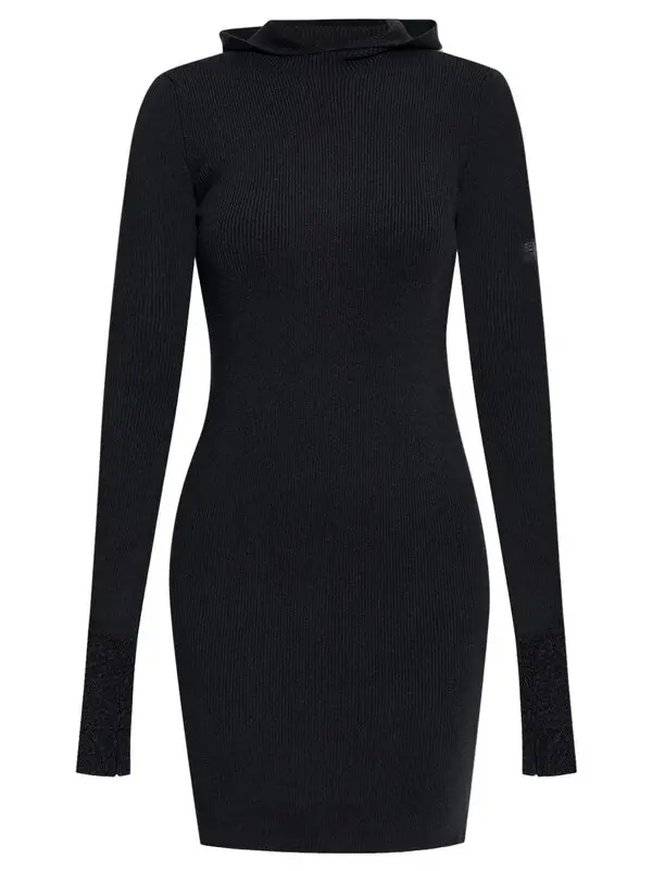 Fendi Hooded Dress - Black