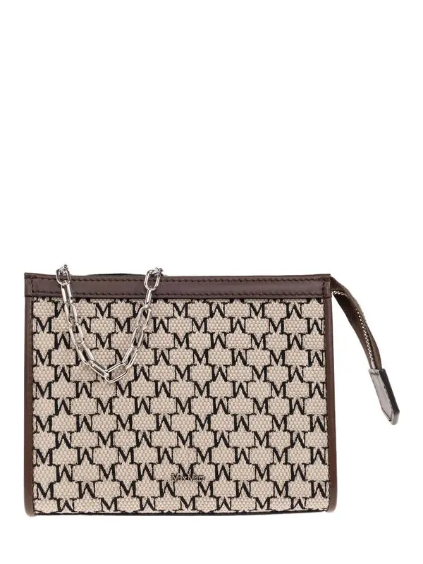 Max Mara Monogram Pouch - Beige