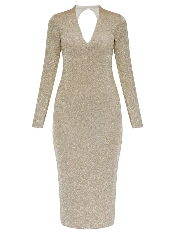 Cult Gaia Shayla Dress - Gold