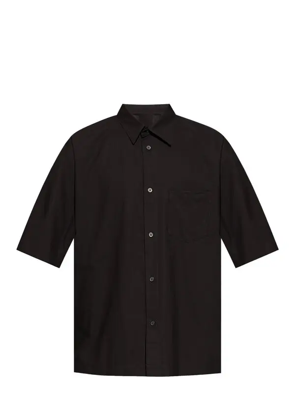 Issey Miyake Shirt With Pocket - Black