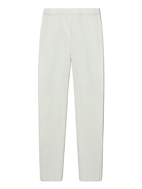 Issey Miyake Pleated Trousers - Green
