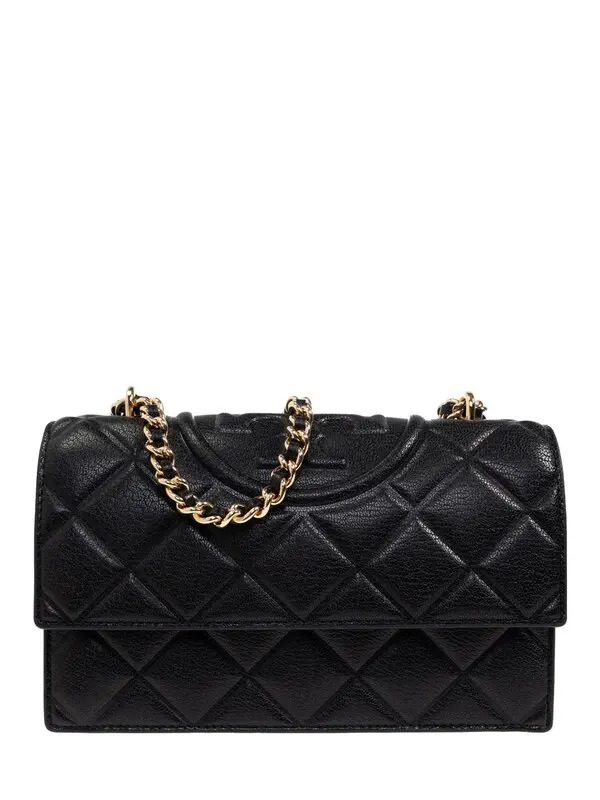 Tory Burch Fleming Small Shoulder Bag - Black
