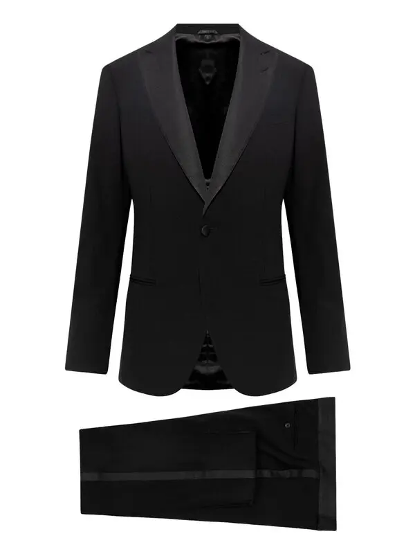 Giorgio Armani Wool Suit - Black