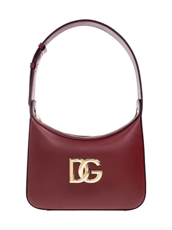 Dolce & Gabbana 3.5’ Shoulder Bag - Burgundy