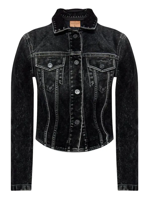 Balenciaga Denim Jacket - Black