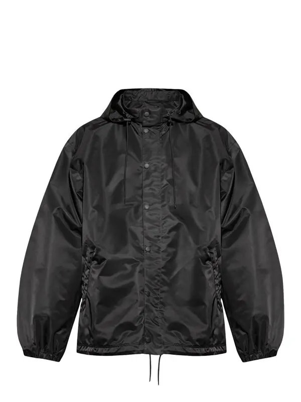 Balenciaga Hooded Jacket - Black