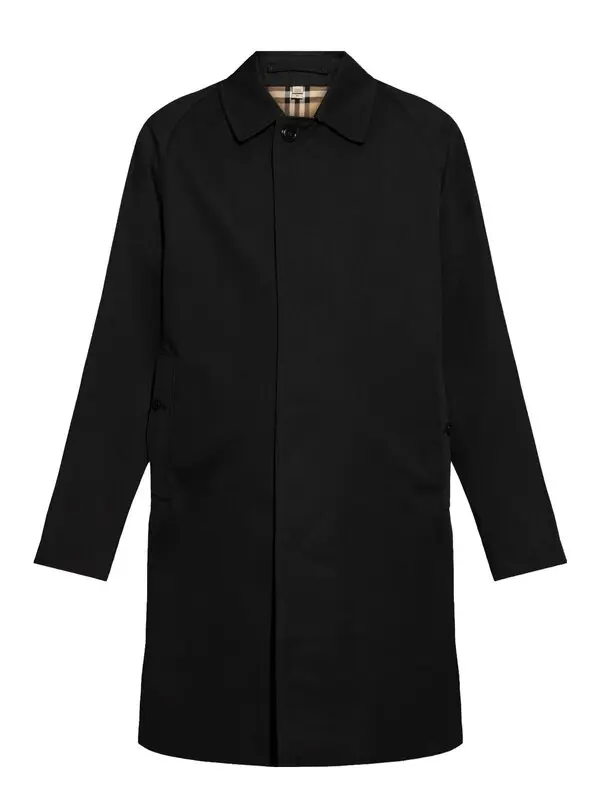Burberry Cotton Coat - Black