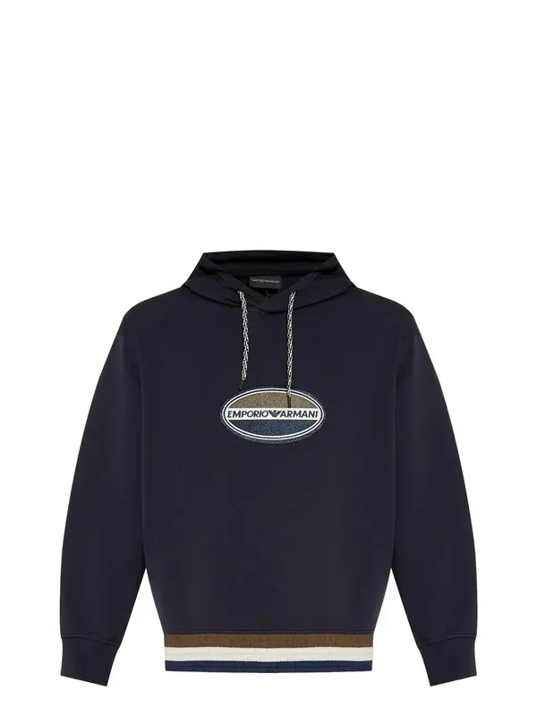 Emporio Armani Sustainability Collection Sweatshirt - Navy Blue