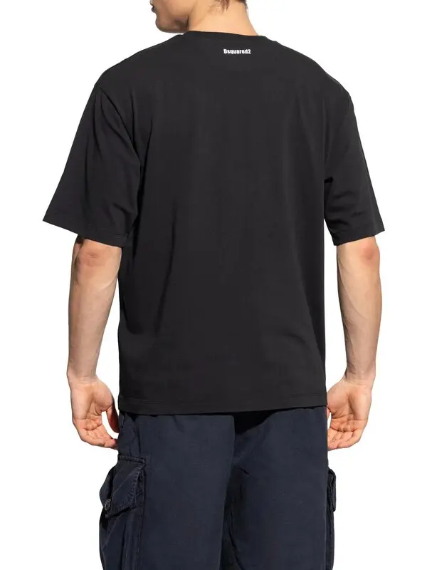 Dsquared2 Cotton T-shirt - Black