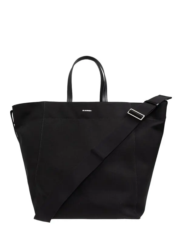 JIL SANDER Shopper Bag - Black