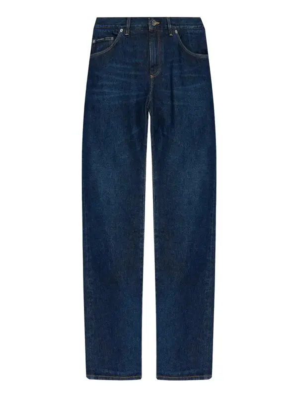 Dolce & Gabbana Straight-leg Jeans - Navy Blue