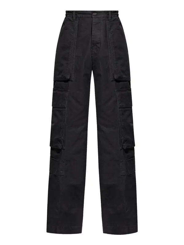 Dsquared2 Relaxed Fit Cargo Trousers - Black
