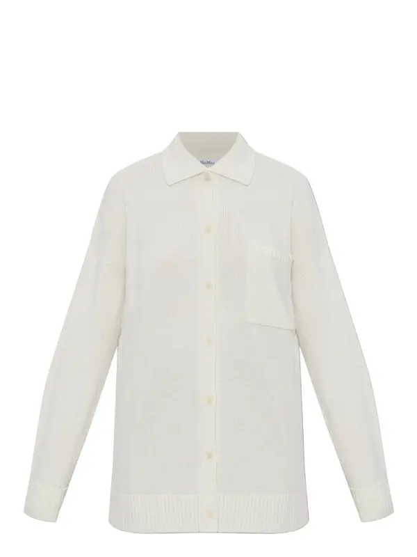 Max Mara Cashmere Cardigan - White