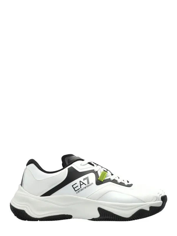 Emporio Armani Logo Sneakers - White