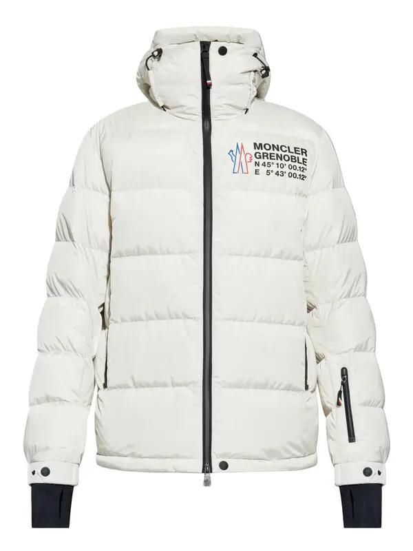Moncler Quilted Jacket - White