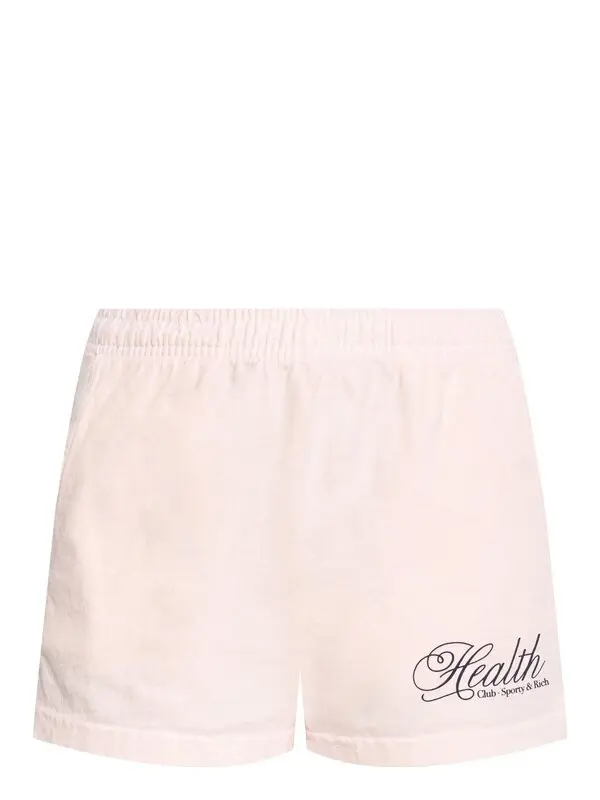 SPORTY & RICH Riviera Collection Shorts - Pink
