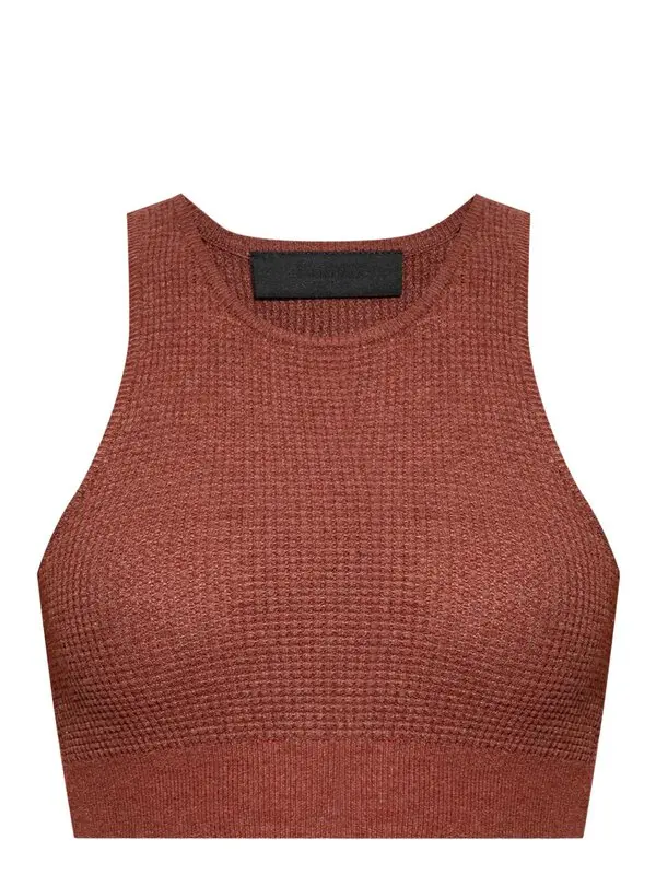 Fear Of God Ribbed Crop Top - Pink