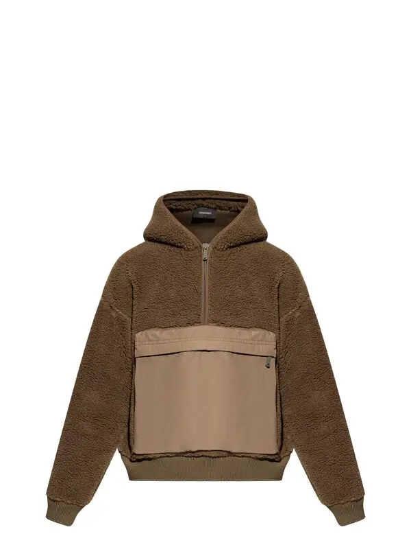 Dsquared2 Fleece Hoodie - Brown