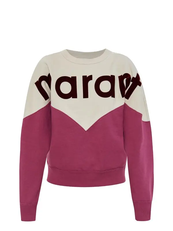 MARANT ETOILE Marant Étoile Houston Sweatshirt - Pink