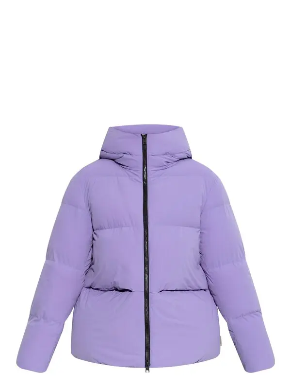 Woolrich Hooded Down Jacket - Purple