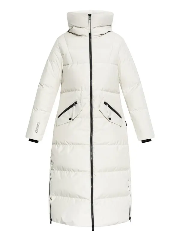 Woolrich Down Jacket With Hood - White