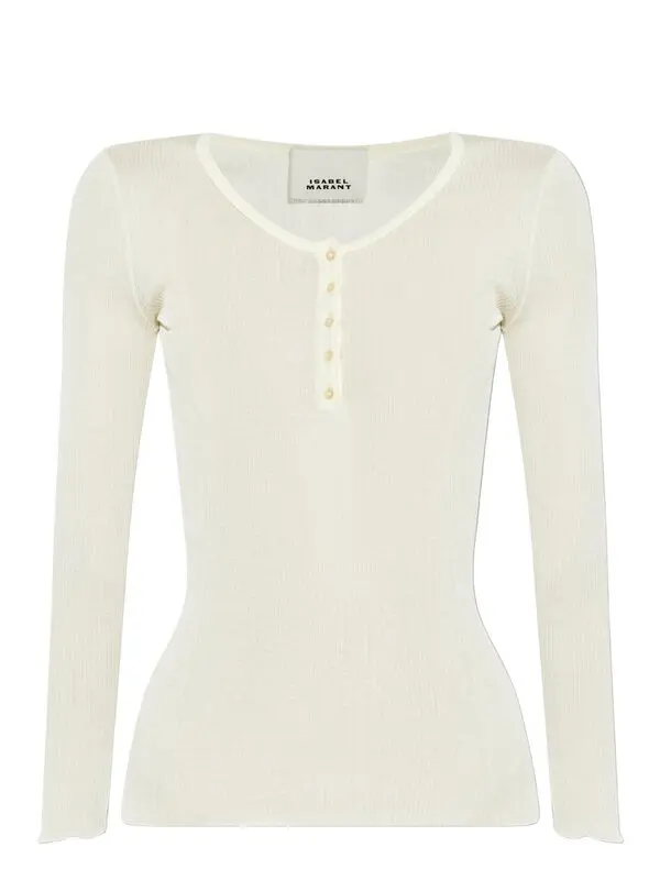 Isabel Marant Lamylic Top - Cream