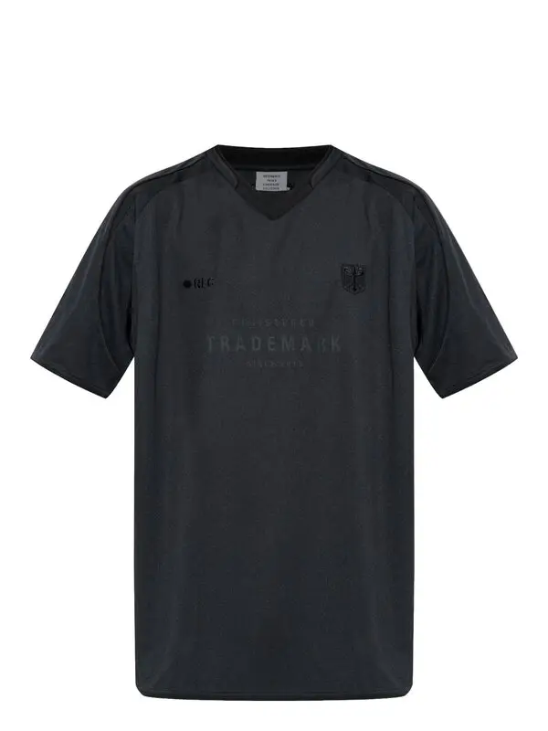 Vetements Printed T-shirt - Black