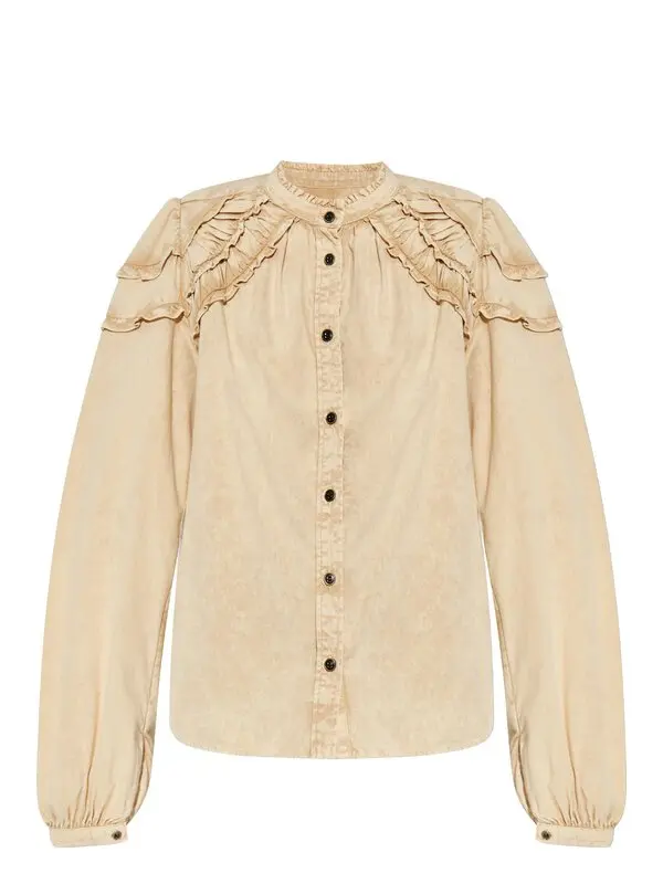 MARANT ETOILE Milya Shirt - Beige