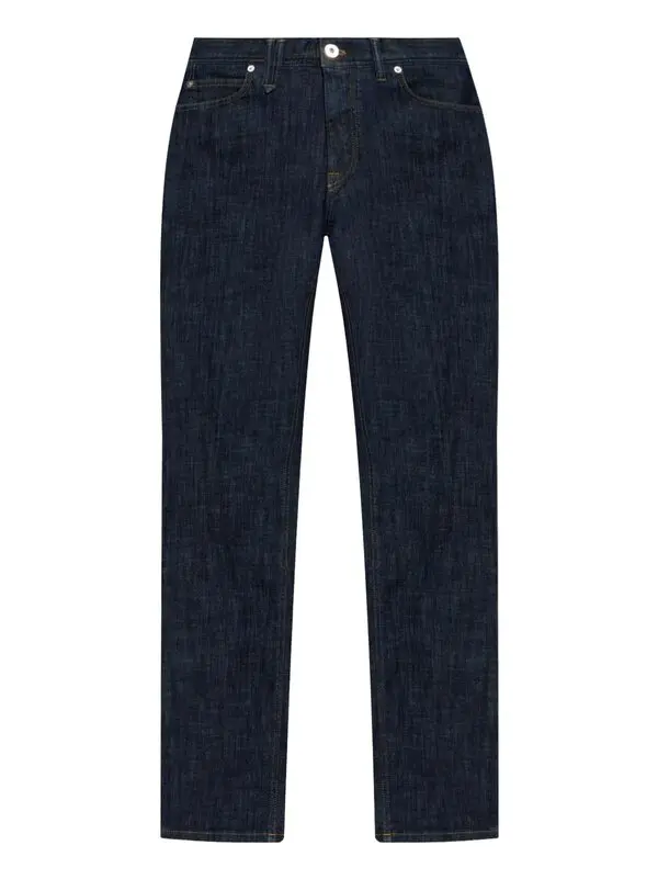 Brioni Jeans With Slightly Tapered Legs - Navy Blue