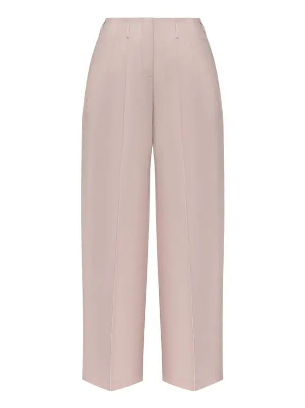 GOLDEN GOOSE Wide-leg Pleated Trousers - Pink