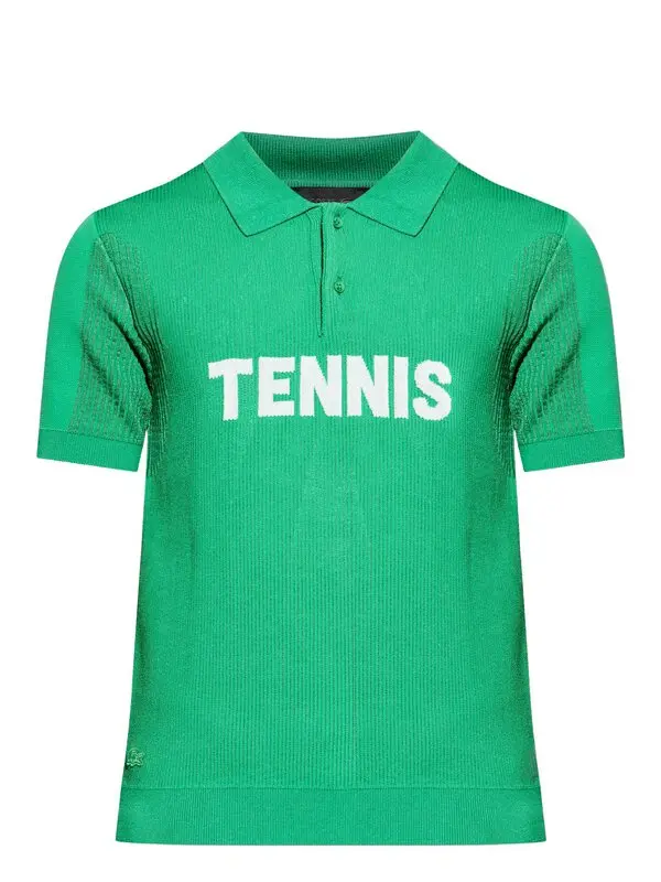 Lacoste Ribbed Polo - Green