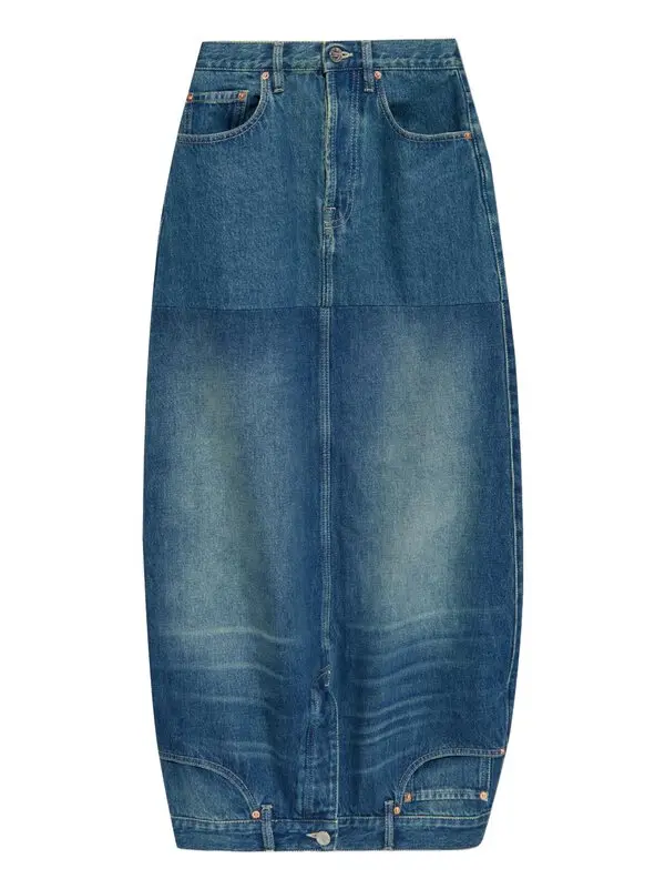 Vetements Denim Skirt - Blue