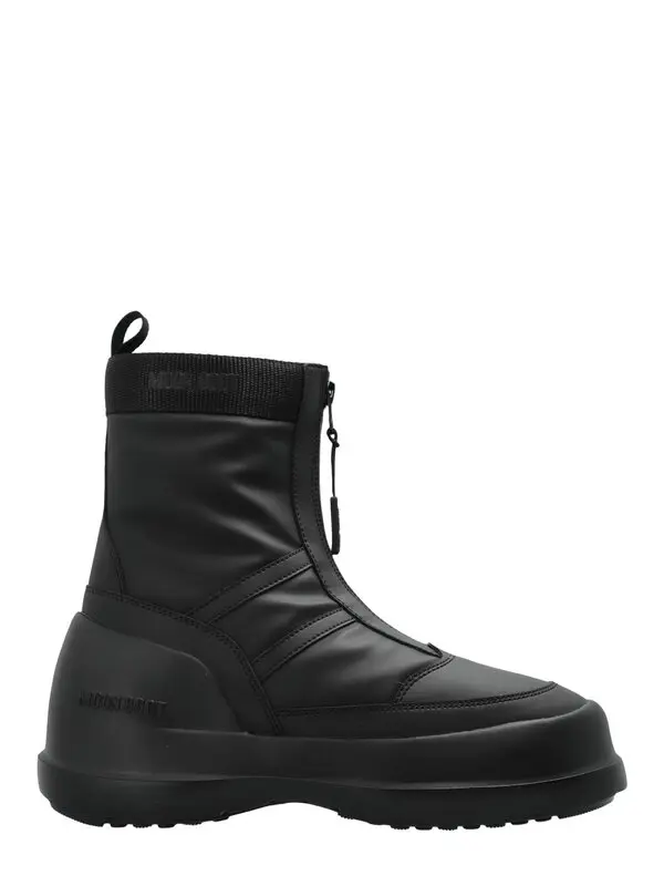 Moon Boot Mb Luna Zip Snow Boots - Black